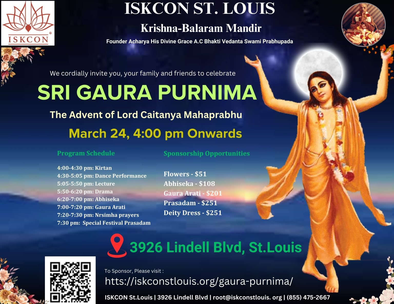 gaura-purnima – ISKCON Saint Louis