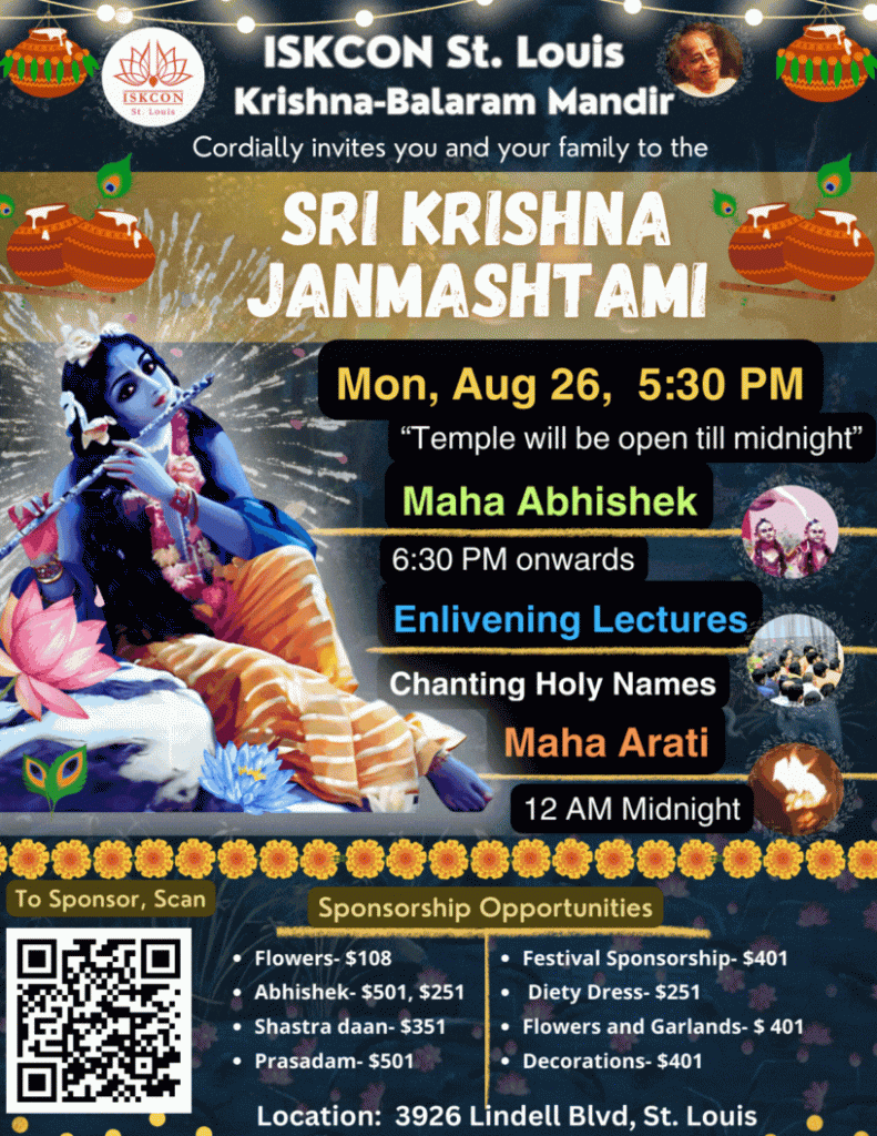 Janmashtami -2 – ISKCON St.Louis